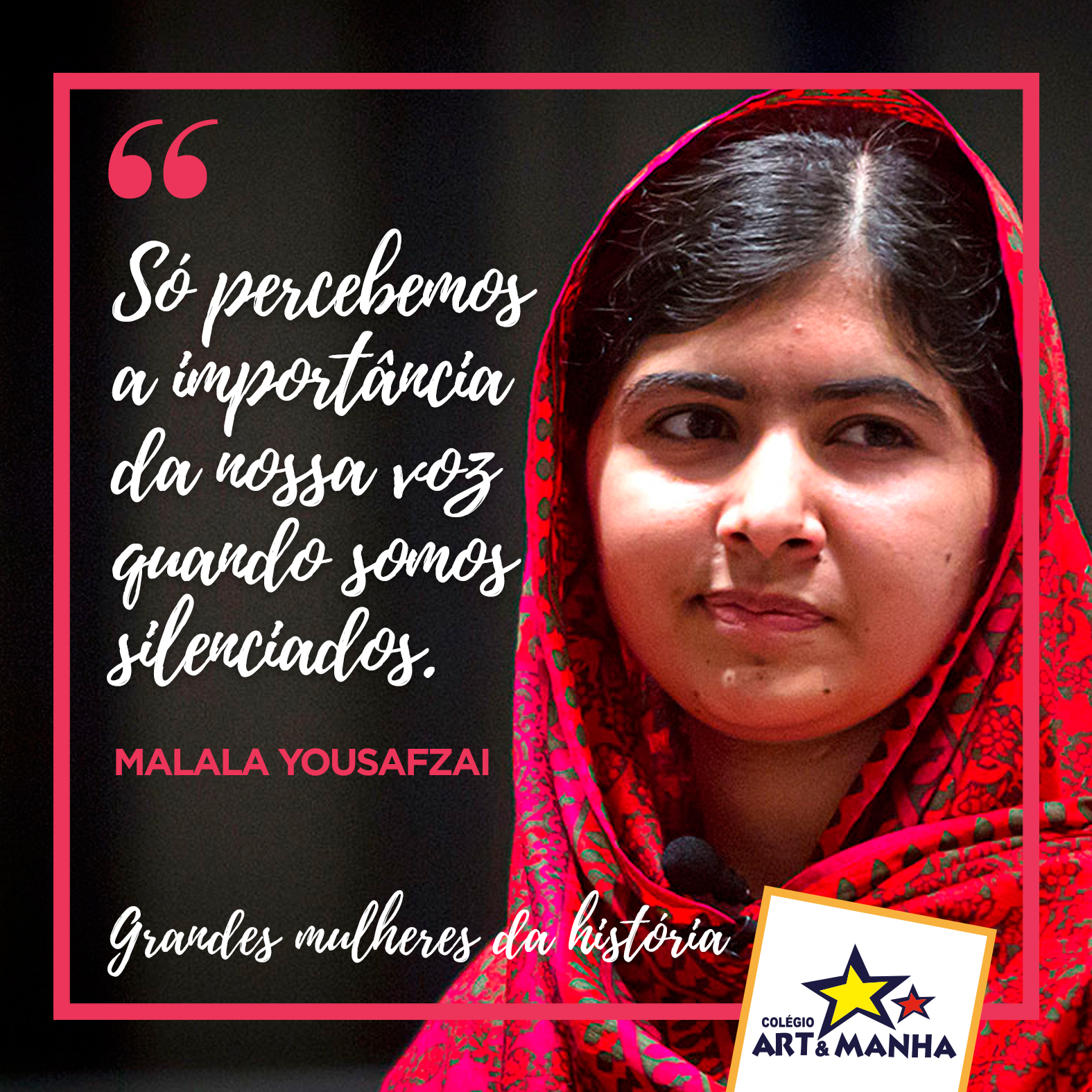 MALALA - frase 2 - Pirulitei